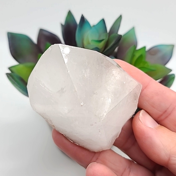 Accents | Big White Quartz Single Crystal Specimen | Poshmark